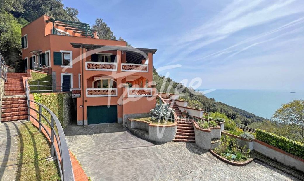 #2046 Lerici Rocchetta Villa With Panoramic View In Lerici, Liguria ...