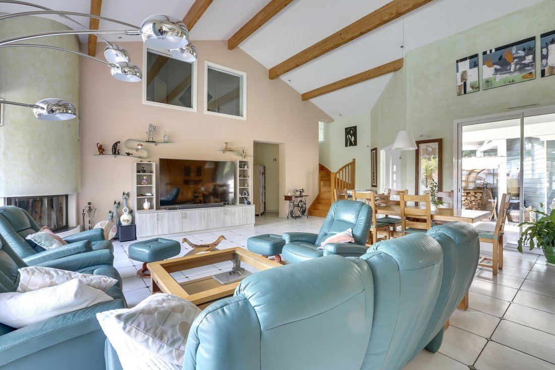 Architecture Dans Vieux Boucau Les Bains, Nouvelle Aquitaine, France à ...