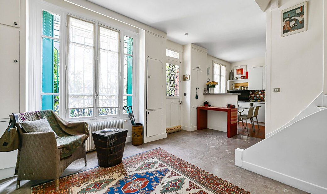 Paris 13e Ville Florale Maison 4 Pièces Dans Paris, île De France ...