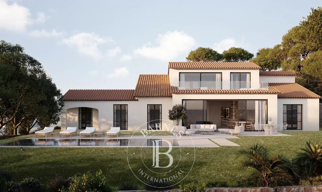 Sainte Maxime Villa With Sea In Gassin, Provence Alpes Côte D'azur ...