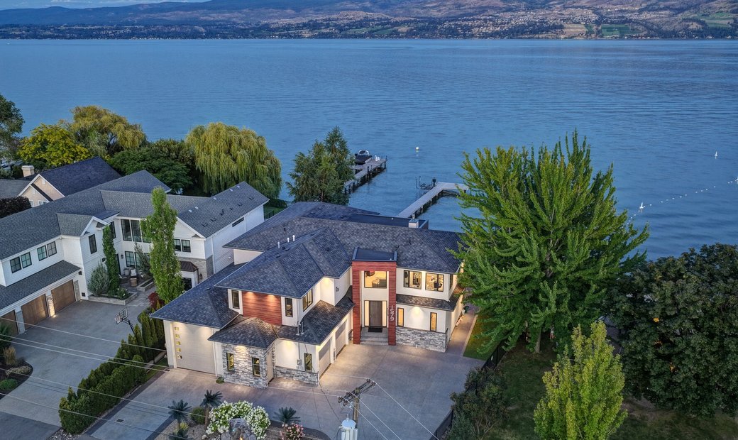 Okanagan Beachfront Haven In West Kelowna, British Columbia, Canada For ...