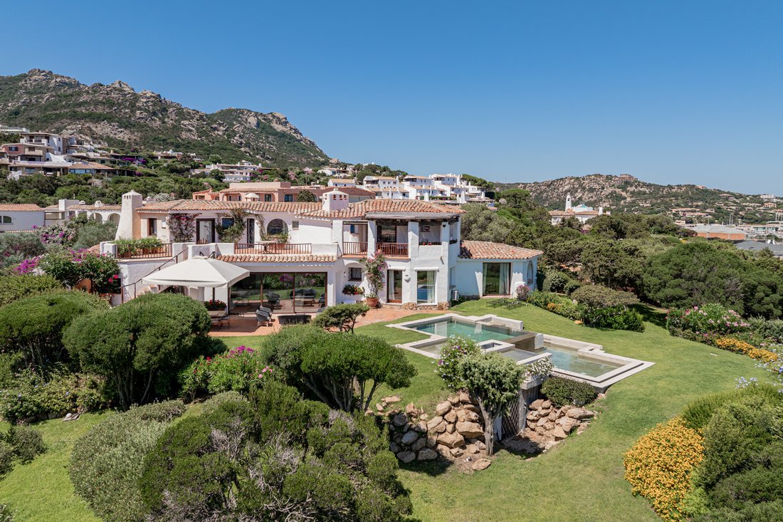 Sea View Villa In The Center Of Porto Cervo In Porto Cervo, Sardinia ...