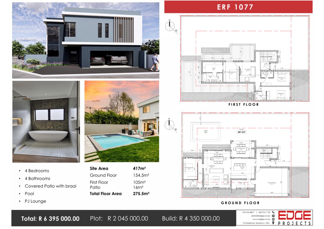 Options De Terrain Et De Plan à Dans Le Cap, Cap Occidental, Afrique Du ...