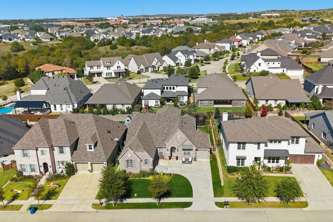 Conçu Pour Une Façon Parfaite De Vivre Dans Les Dans Aledo, Texas ...