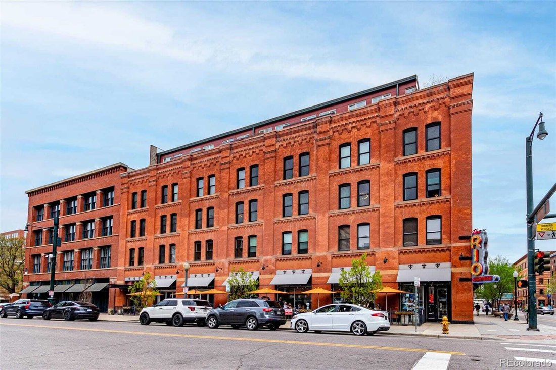 Loft Historique Avec élégance Et Charme Dans Denver, Colorado, états ...
