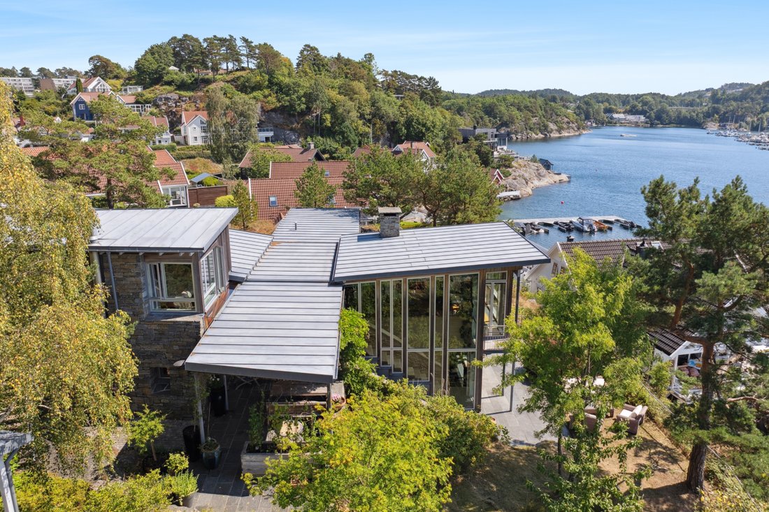 Unique Architect Designed Ocean Front House In The In Hånes, Agder ...