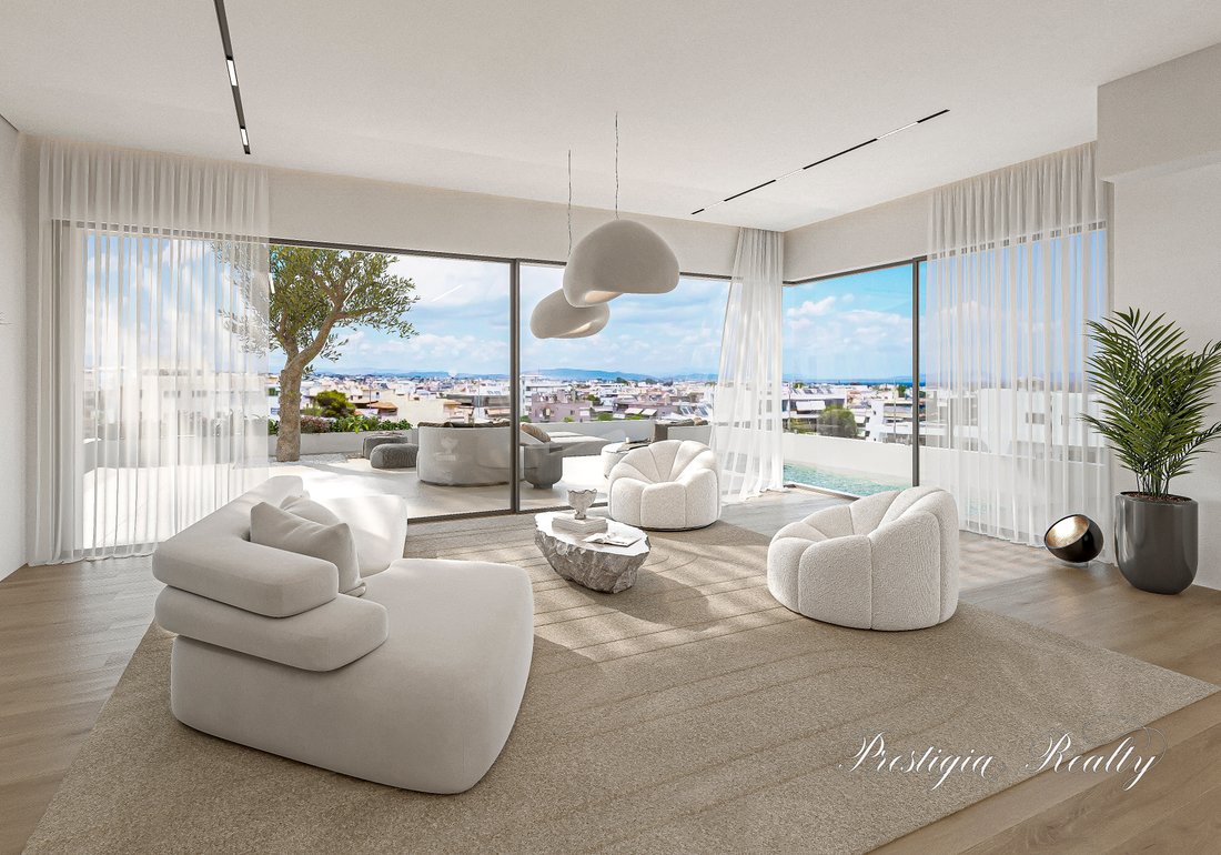 Luxury Penthouse Maisonette With Private Pool & Sea In Glyfada, Attica ...