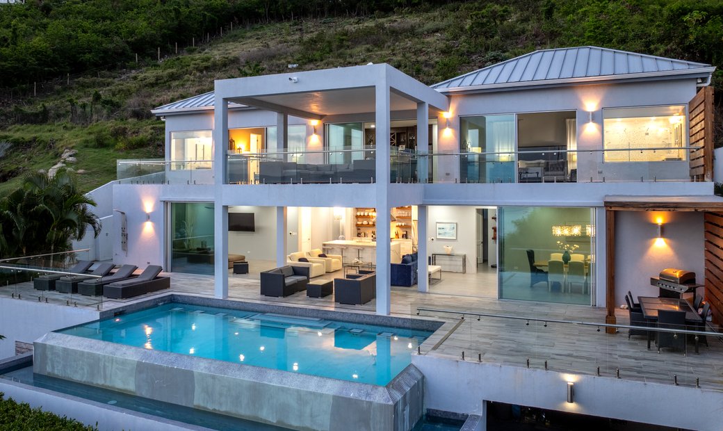 The Glass House In Belle Vue, Jost Van Dyke, British Virgin Islands For ...