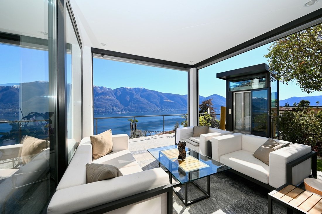 Villa In The Best Lake View In Ronco Sopra Ascona, Ticino, Switzerland ...