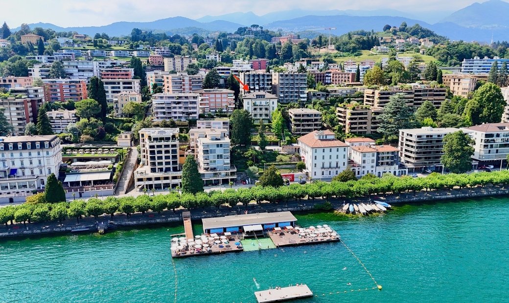 Villa Clelia Penthouse With Lugano Lake En Lugano, Cantón Del Tesino ...