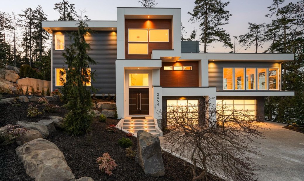 Superbe Résidence En Bord De Dans North Saanich, Colombie Britannique ...