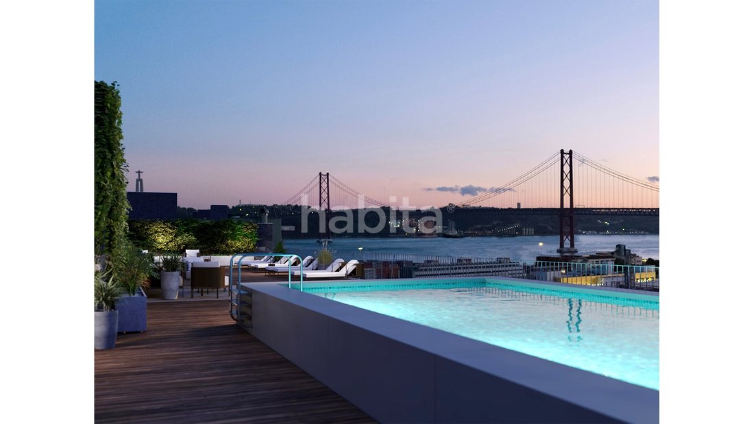 New Infante Residences 2 Bedroom Flat With 2 In Estrela, Lisbon ...