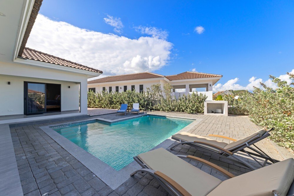 Blue Bay Modernes, Neu Gebautes In Sint Michiel, Curaçao, Curaçao Zu ...
