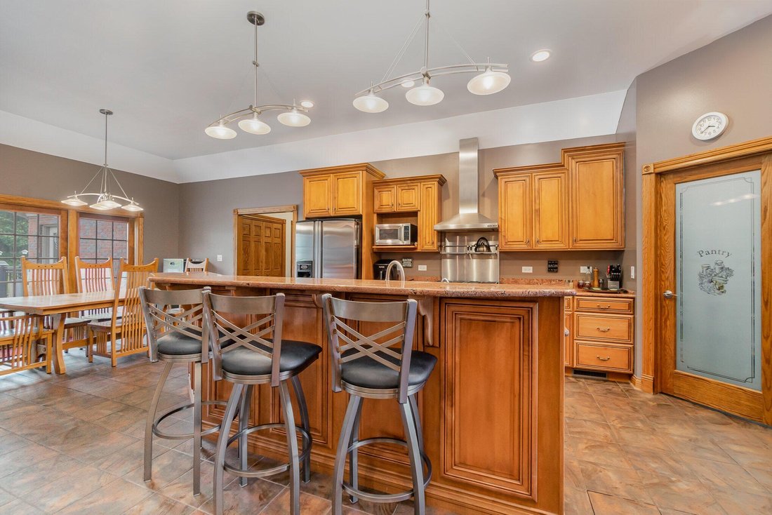 Luxury Ranch Estate On Five Scenic Acres In Crown Point, Indiana ...