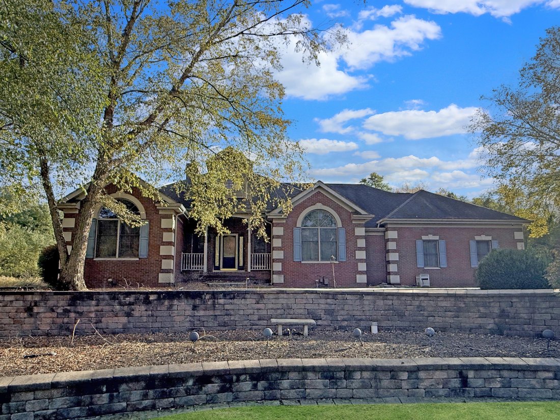 Luxury Ranch Estate On Five Scenic Acres In Crown Point, Indiana ...