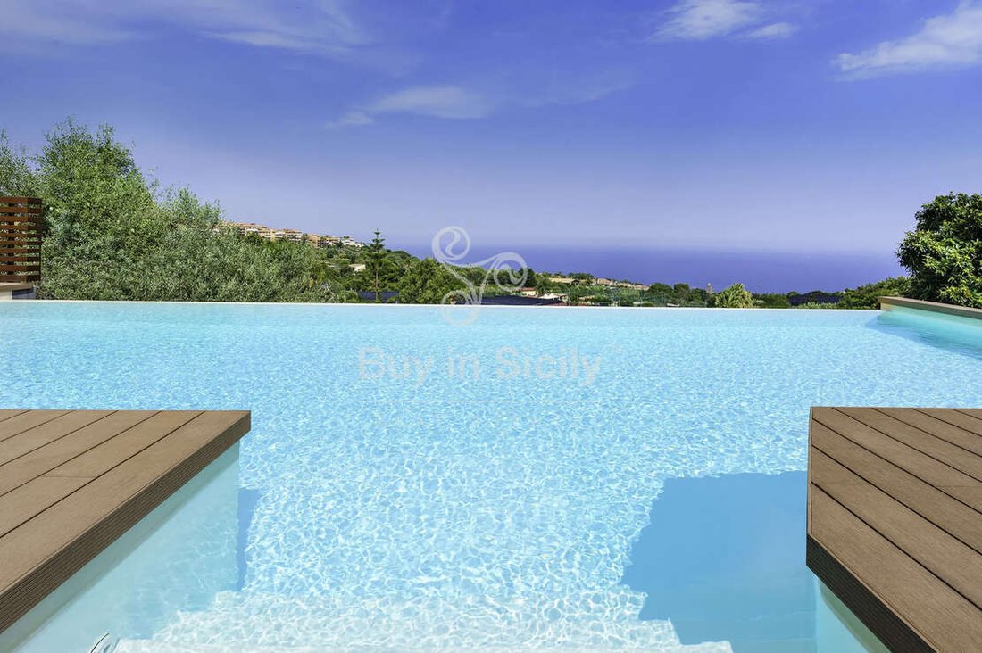 Exclusive Villa With Infinity Pool And In Vampolieri Ii, Sicily, Italy ...