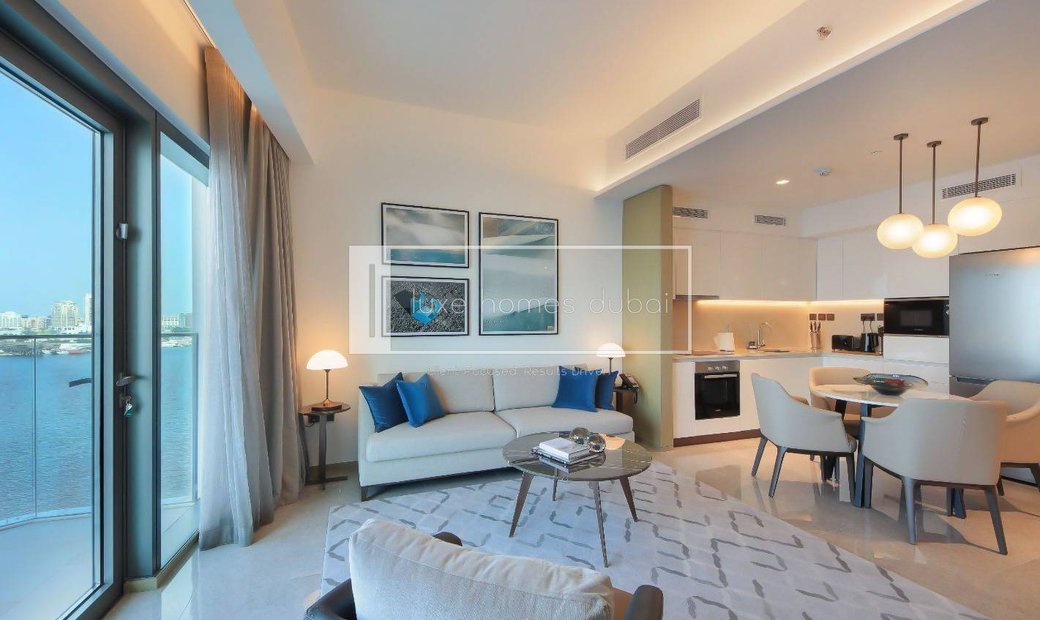 Vista Sullo Skyline Di Dubai E Sul Burj In Dubai, Dubai, Emirati Arabi ...