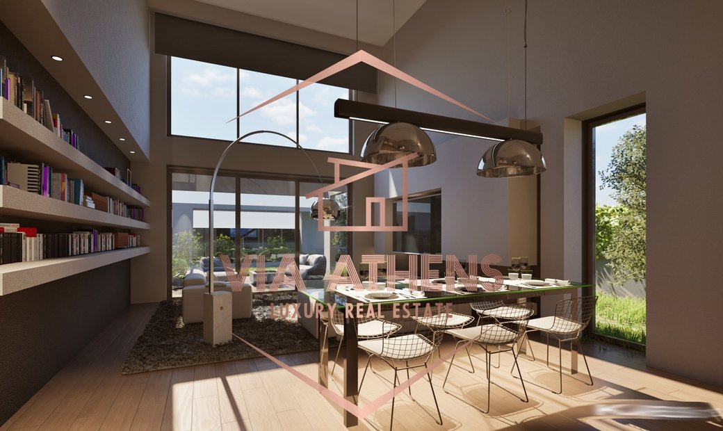 1627177 Modern Luxury Maisonette With Sea View, In Voula, Attica ...