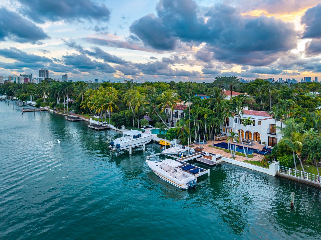 Waterfront Elegance In Miami Beach In Miami Beach, Florida, United ...