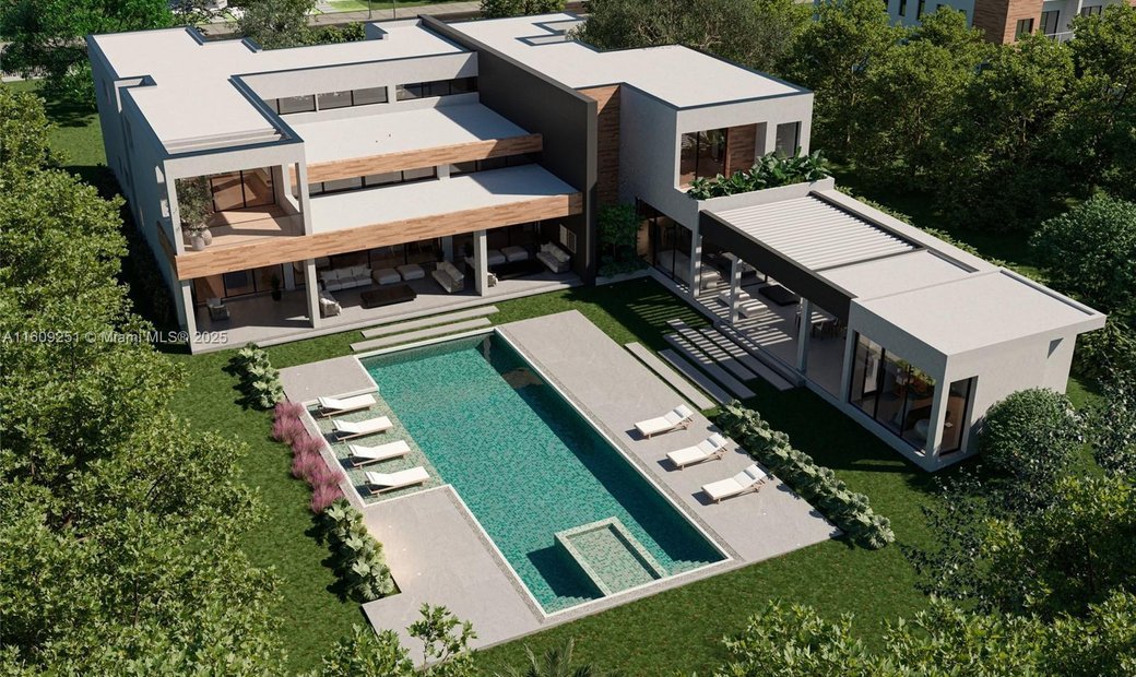 Single Family Residence In Pinecrest In Coral Gables, Florida, United ...