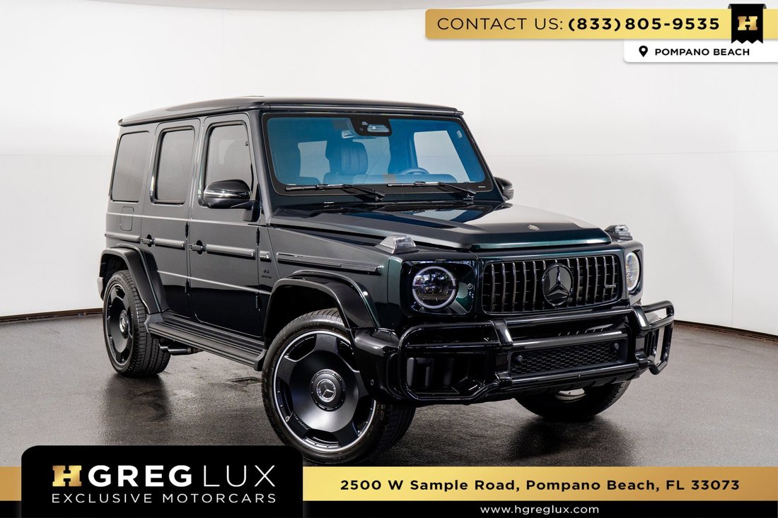 2025 Mercedes Benz G Class In Pompano Beach, Fl, United States For Sale ...