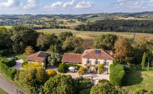 Lujo mansión casas en venta en Benque, Occitania, Francia | JamesEdition