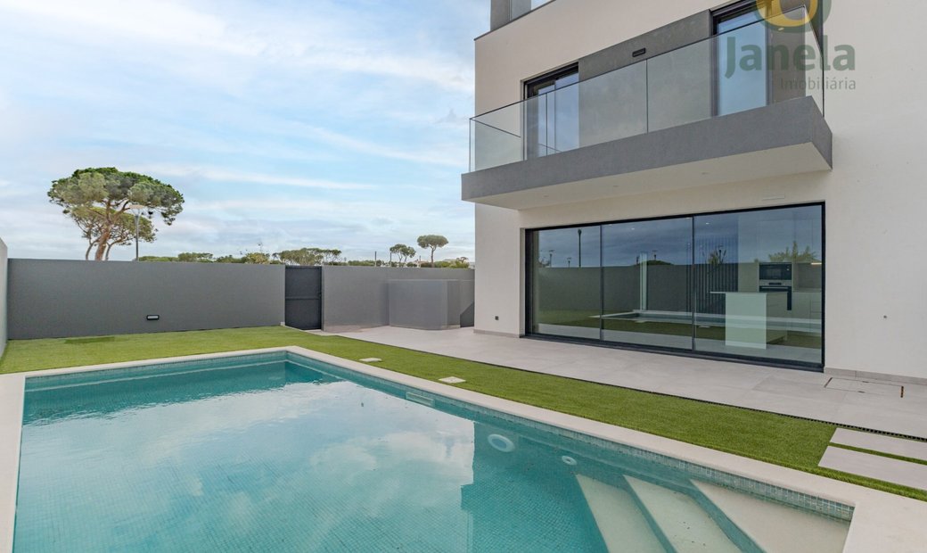 High Standard Villa Overlooking The Ria In Montenegro, Algarve ...