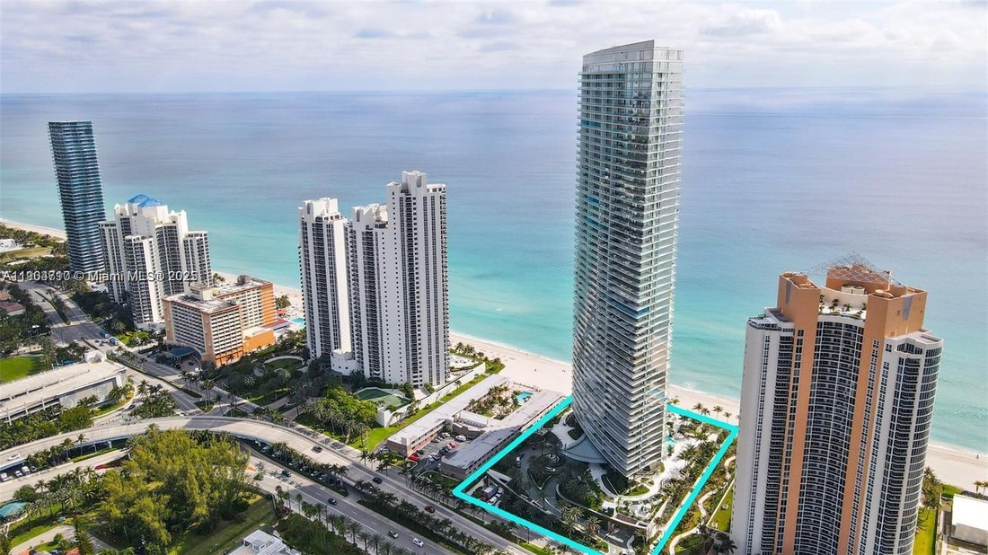Condominium In Sunny Isles Beach In Golden Beach, Florida, United ...