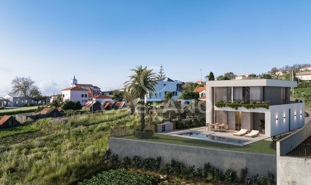 Luxury Contemporary 3 Bedroom Villa With En Ponta Do Pargo, Madeira ...