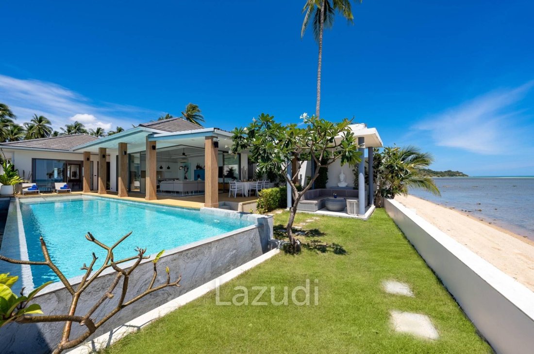 Beachfront Luxury 3 Bedroom Villa In Bang In Koh Samui, Surat Thani, Thailand For Sale (16650186)