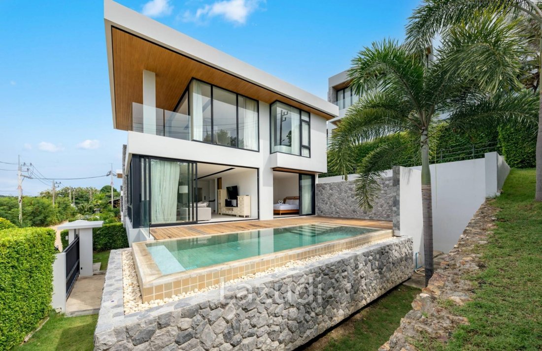 3 Bed Sea View Villa In The Bay Community In Koh Samui, Surat Thani ...