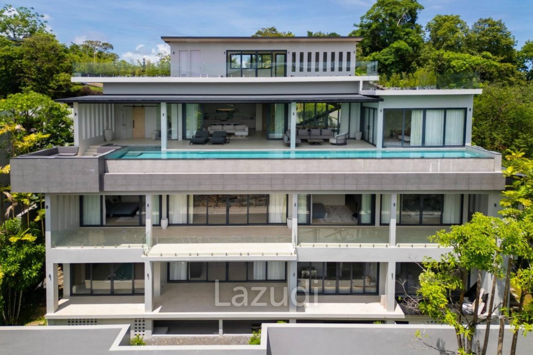 4 Bedroom Pool Villa With Panoramic View In In Si Sunthon, Phuket ...