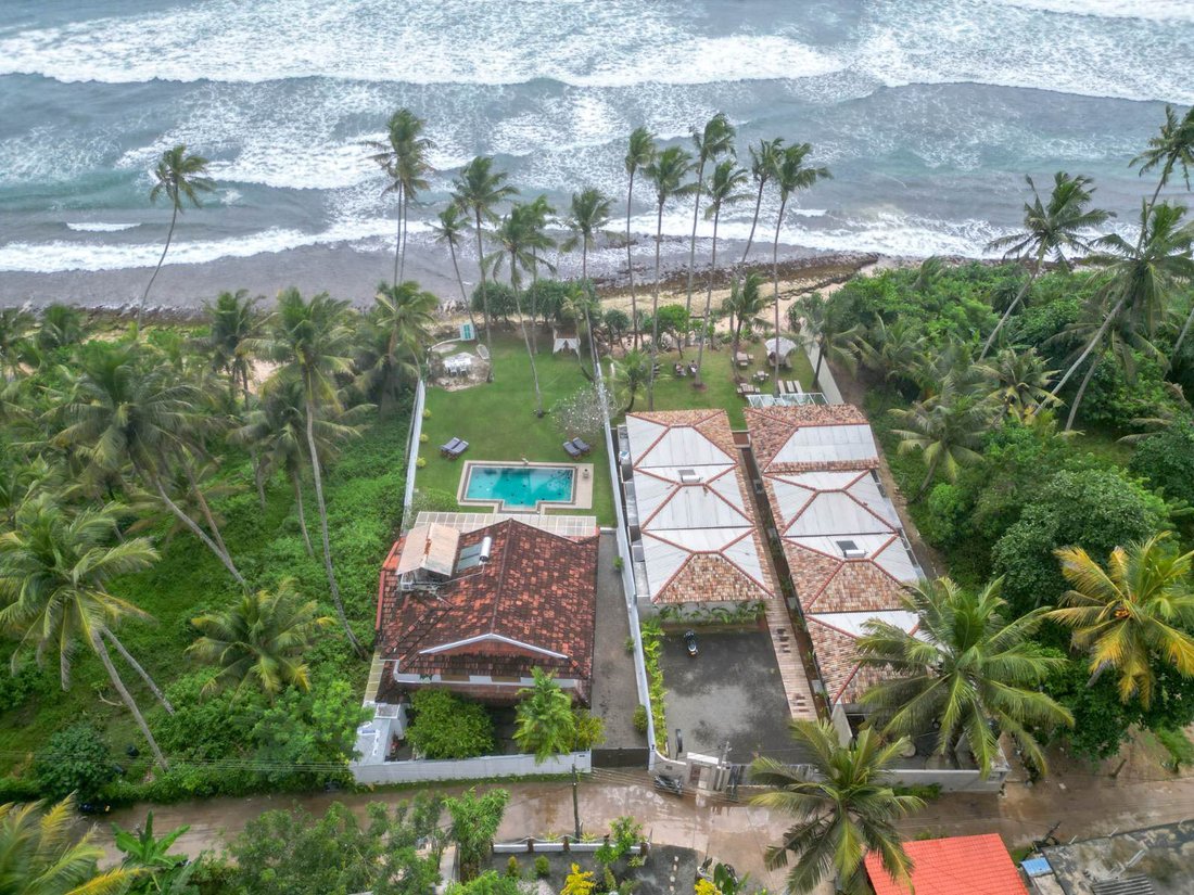 Beautiful Beachside Villa With Ocean In Matara, Southern Province, Sri ...