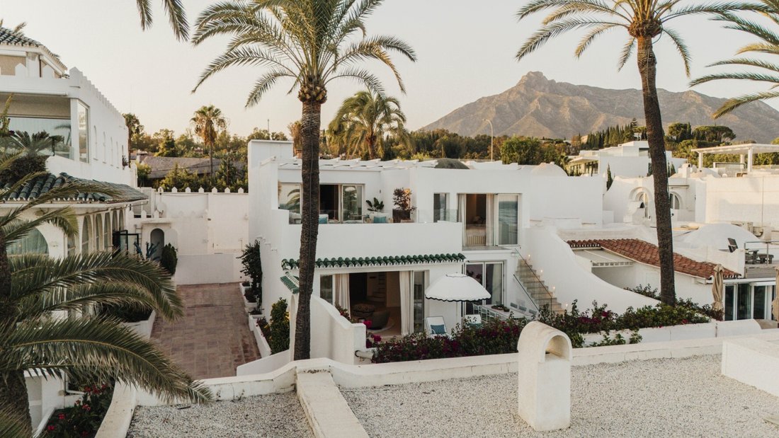 Exclusive Beachfront Semi Detached Home In In Golden Mile, Andalusia ...