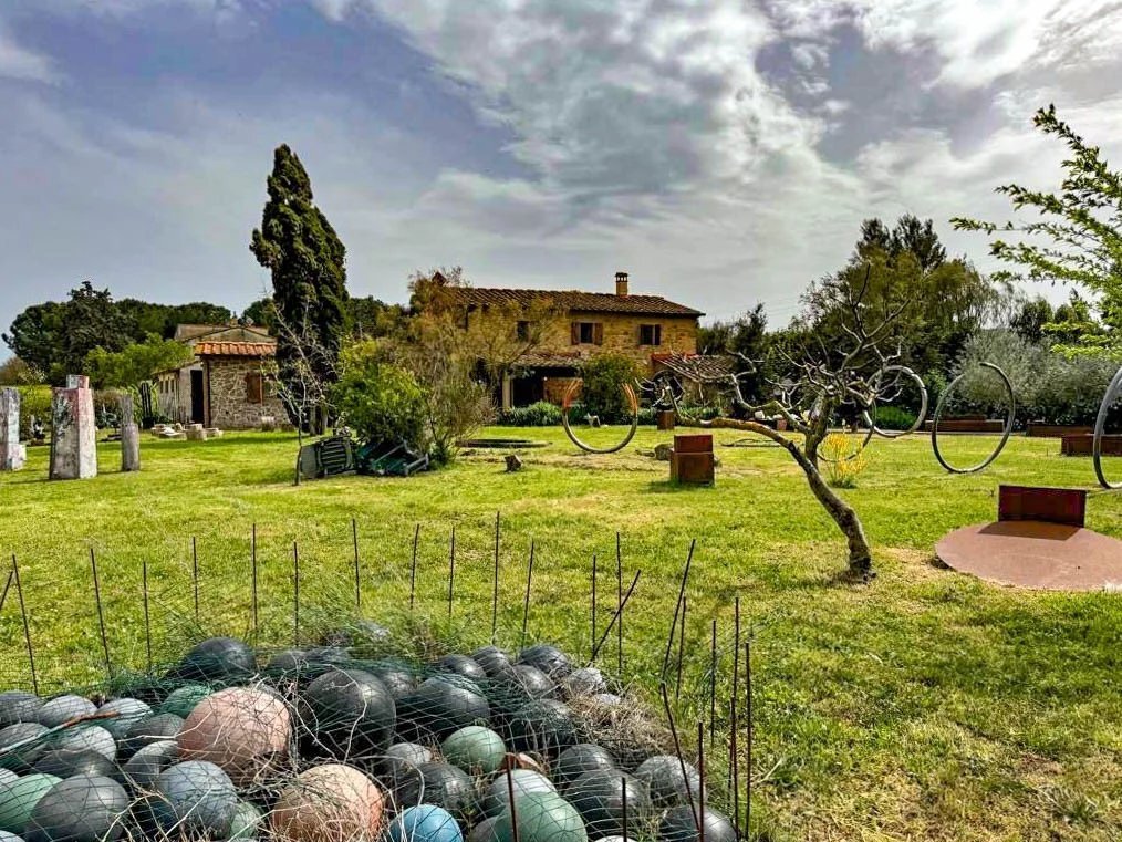Characteristic Stone Farmhouse With Splendid In Guardistallo, Tuscany ...