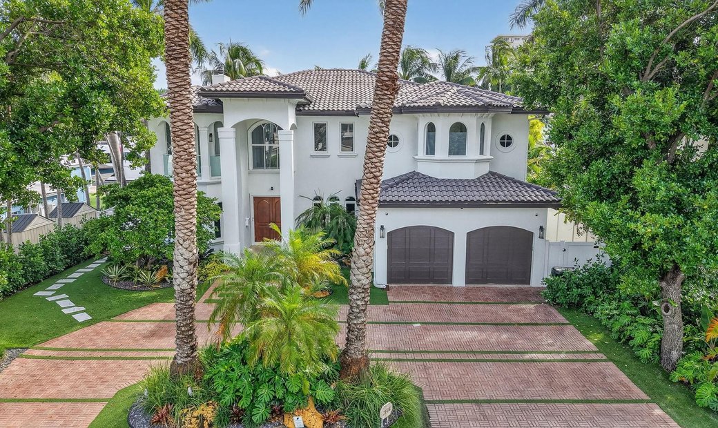 Lavish Estate With Soaring In Fort Lauderdale, Florida, United States ...