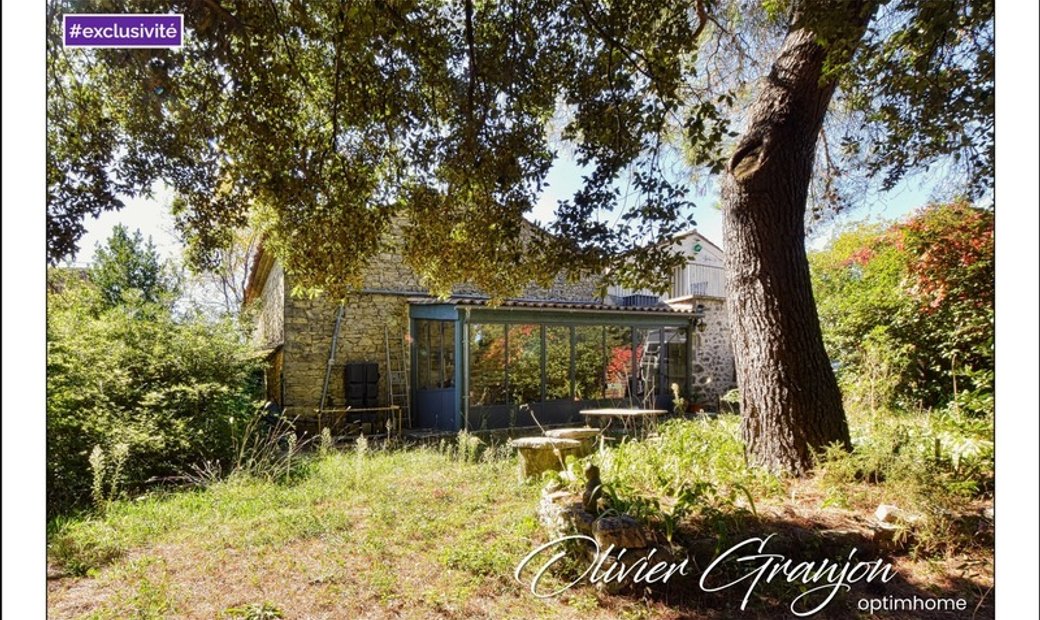 Maison En Pierre Rénovée, Volumes Généreux Et In Valflaunès, Occitanie ...