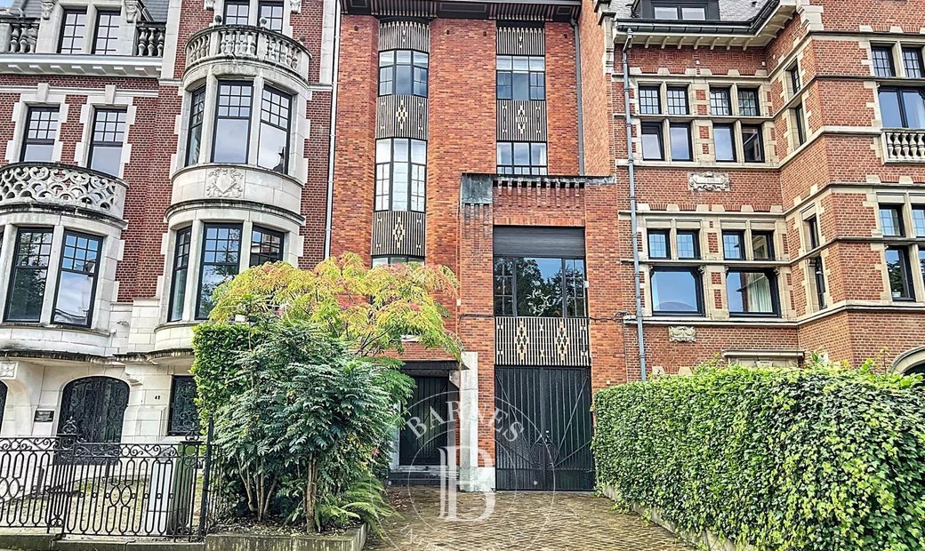 Square Vergote Belle Maison Classée Avec Dans Schaerbeek, Bruxelles ...