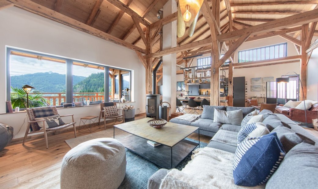 Chalet Spacieux De 6 Dans La Côte D'arbroz, Auvergne Rhône Alpes ...