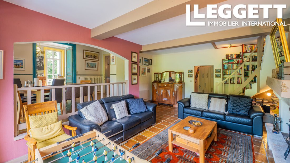 Beautifully Renovated River Fronted Large In Pons, Nouvelle Aquitaine ...