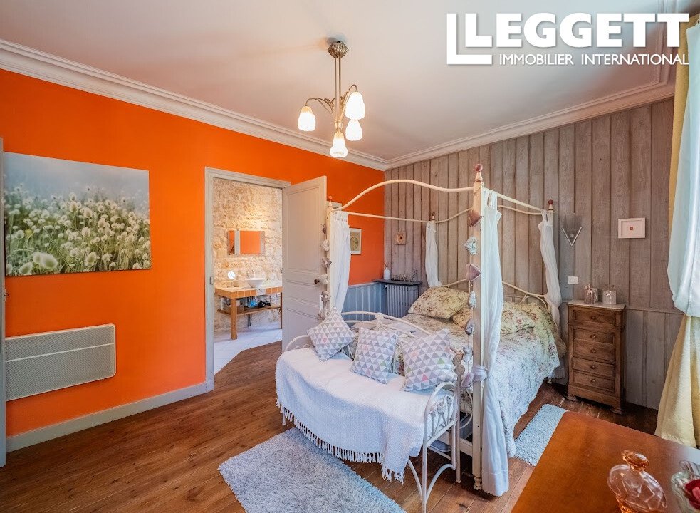 Beautifully Renovated River Fronted Large In Pons, Nouvelle Aquitaine ...