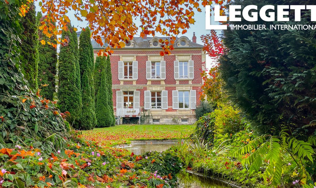 Magnificent 16 Room Mansion With 2 Bedroom 4* In Mouy, Hauts De France ...