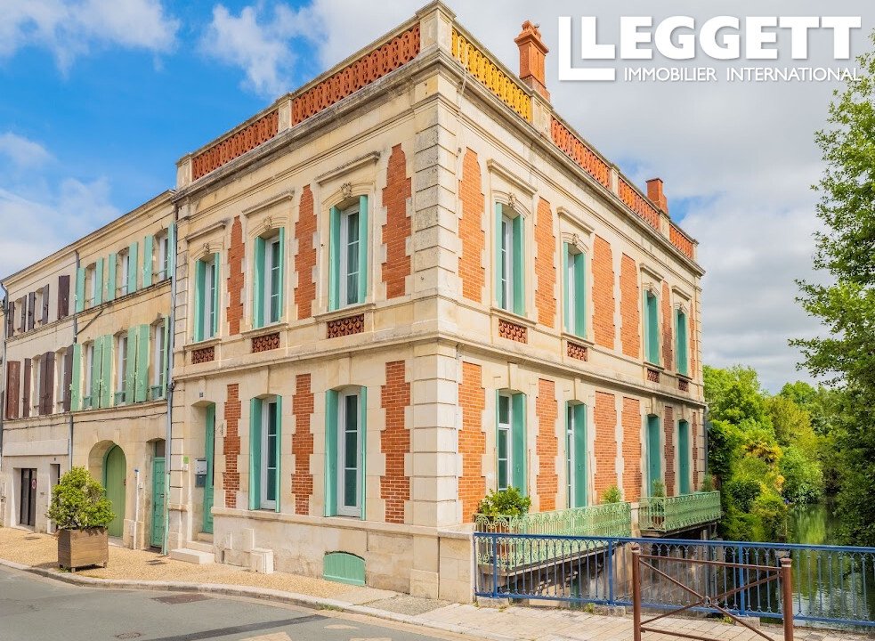 Beautifully Renovated River Fronted Large In Pons, Nouvelle Aquitaine ...