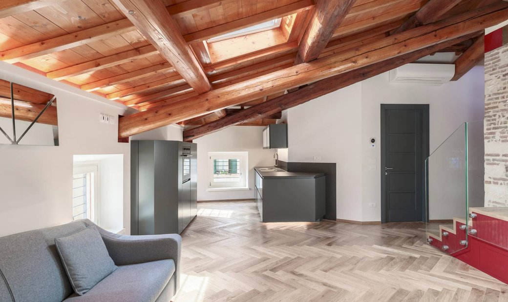 Renowned Penthouse In Verona’s Historic Centre In Verona, Veneto, Italy ...