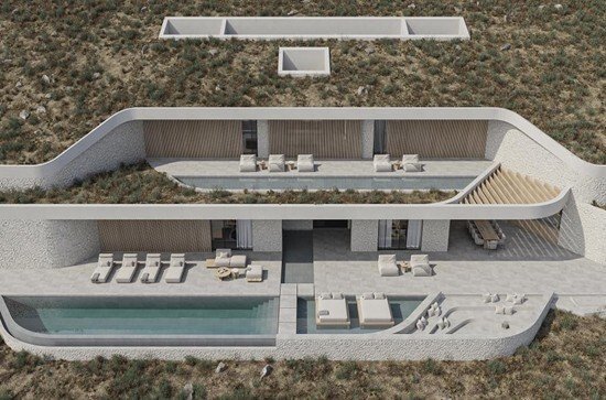 Off Plan Cliff Top Villa In Kokkino Chorio / First Line In Apokoronas ...