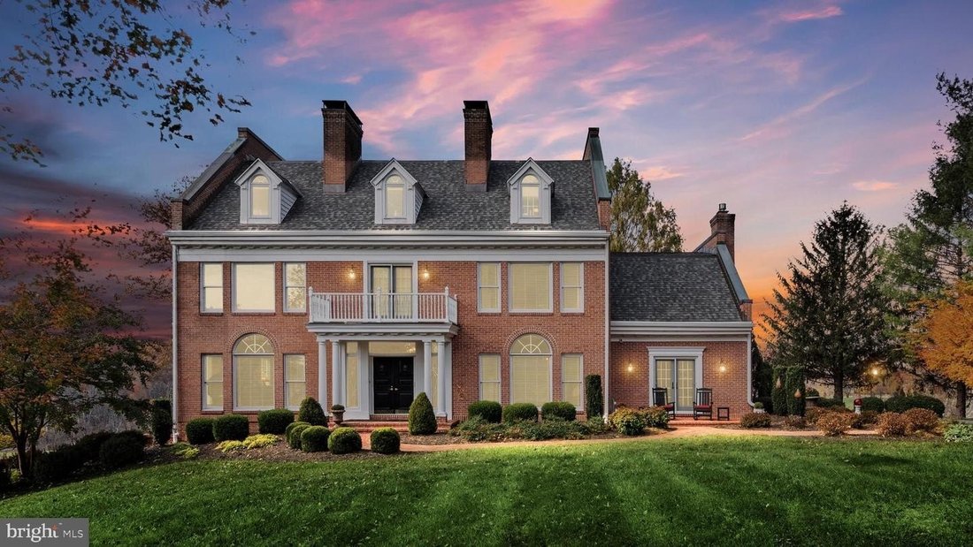 Enchanting All Brick Colonial In In Cockeysville, Maryland, United ...