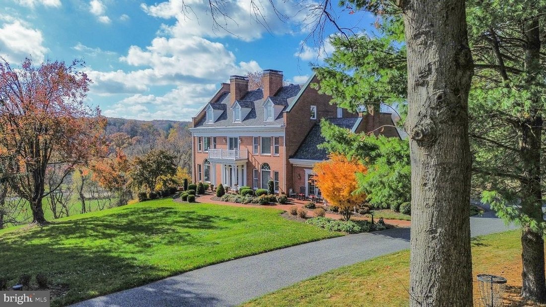 Enchanting All Brick Colonial In In Cockeysville, Maryland, United ...