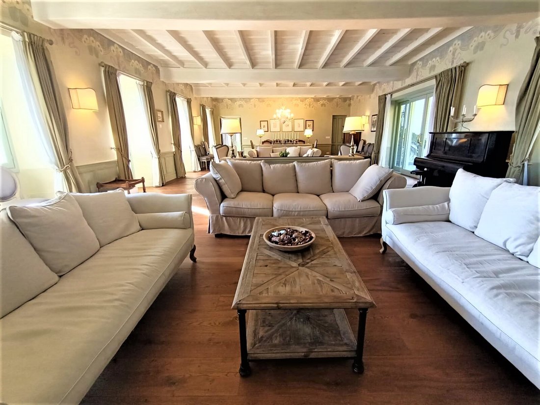 Nineteenth Century Villa With Park, Private Beach And In Gonte ...