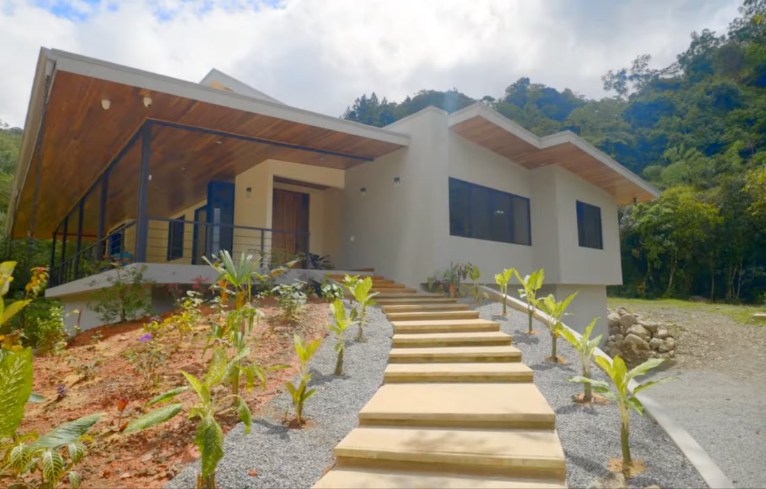 Casa Dos Rios A Newly Built Turnkey Jewel On 1.3 En Rivas, San José ...
