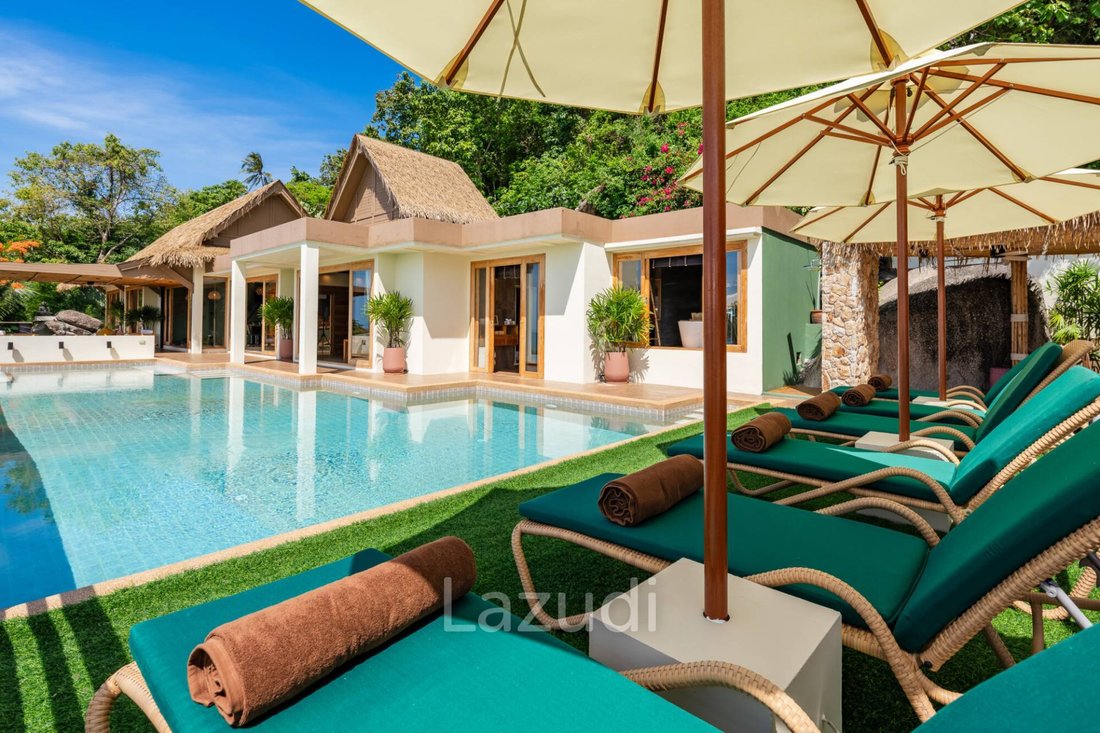 Panoramic Ocean View Bali Style Villa In In Koh Samui, Surat Thani ...